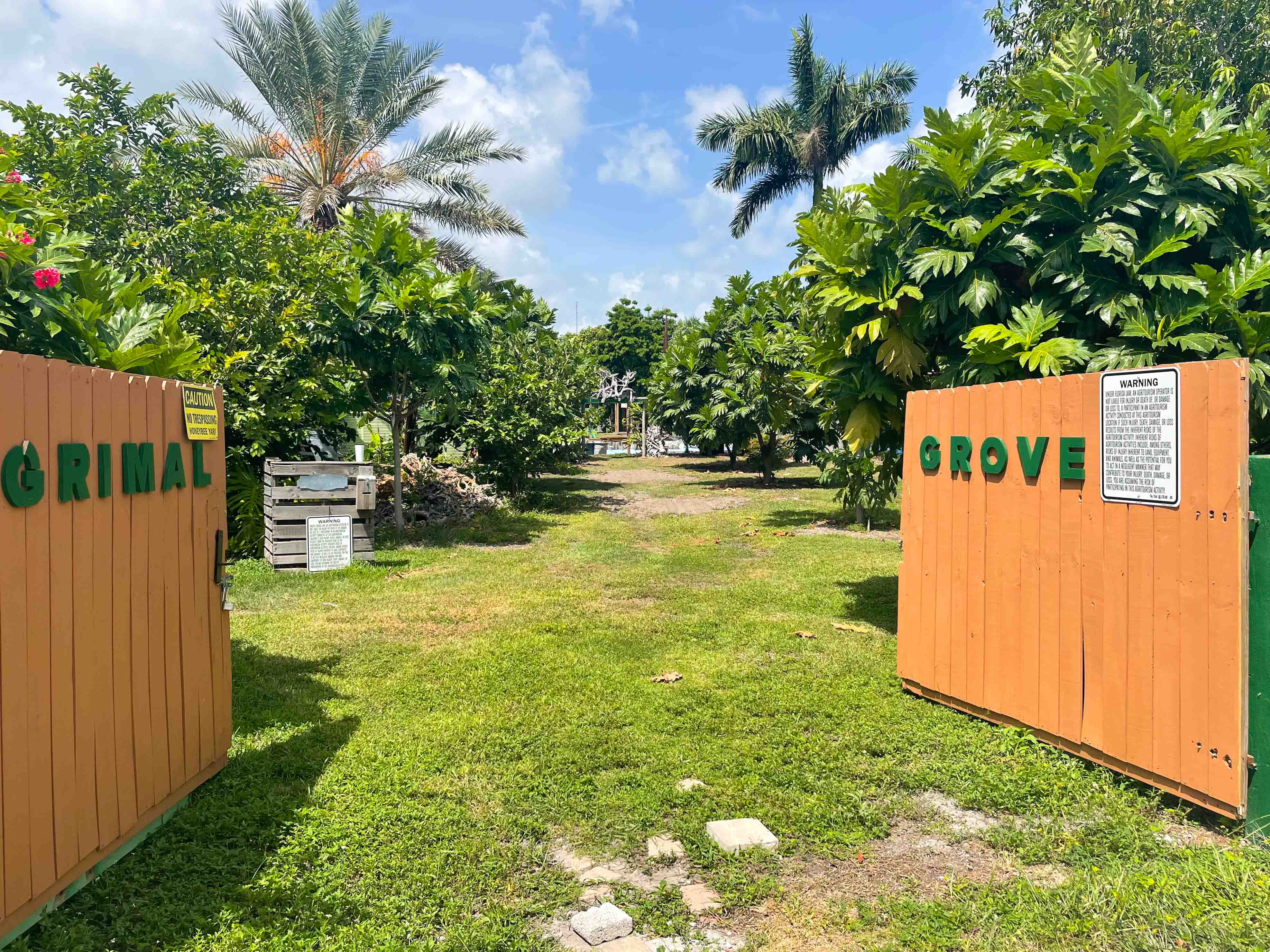 Front Gate-2 | Grimal Grove - Botanical Wonderland